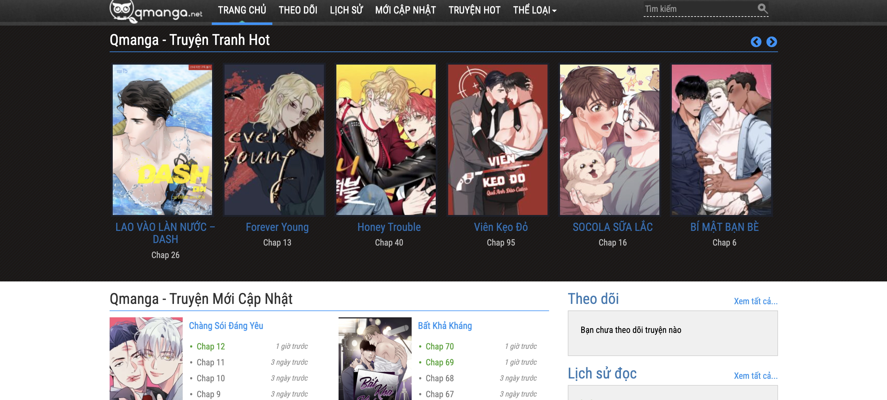 Thưởng Thức Truyện Tranh Tâm lý Miễn Phí Trên TruyenQQ